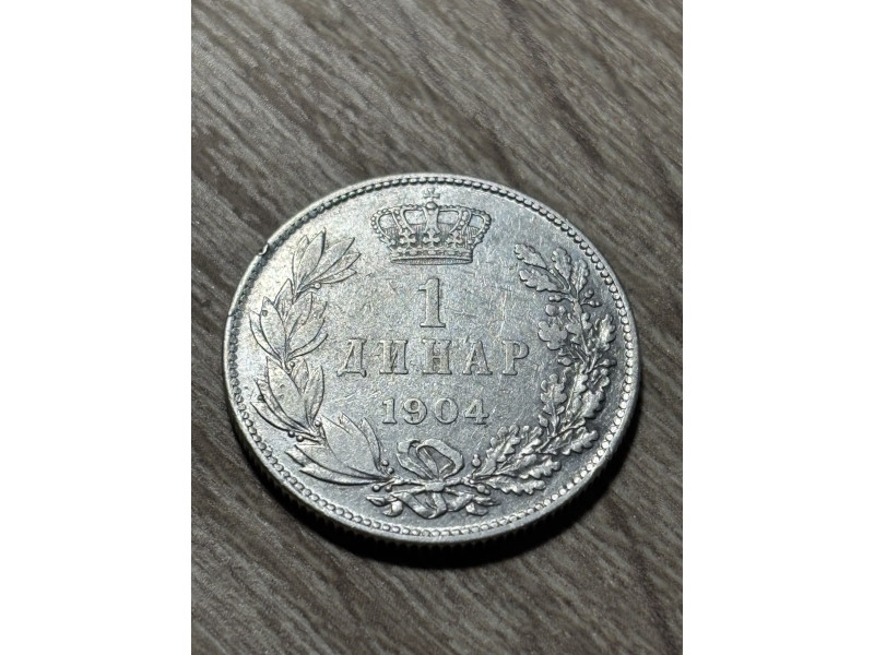 1 dinar 1904