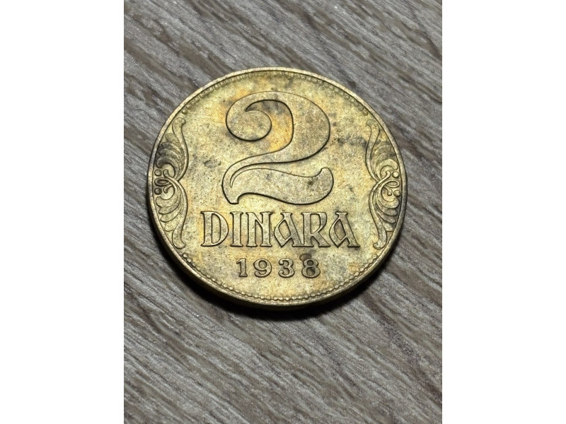 2 dinara 1938
