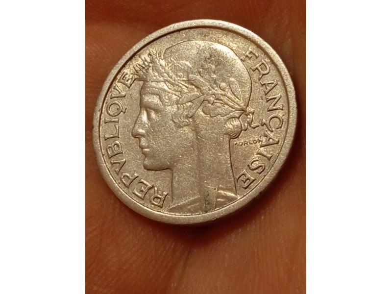 1 franc 1957g. B