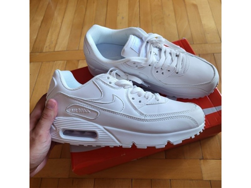 Patike - Nike Air Max 90 Bele NOVO!