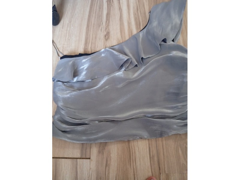 **NOVO **KORSET srebrni xl vel