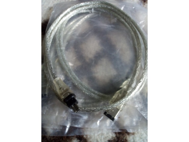 Kabel FireWire IEEE 1394 6PIN TO 4PIN - NOV kabl 1 m
