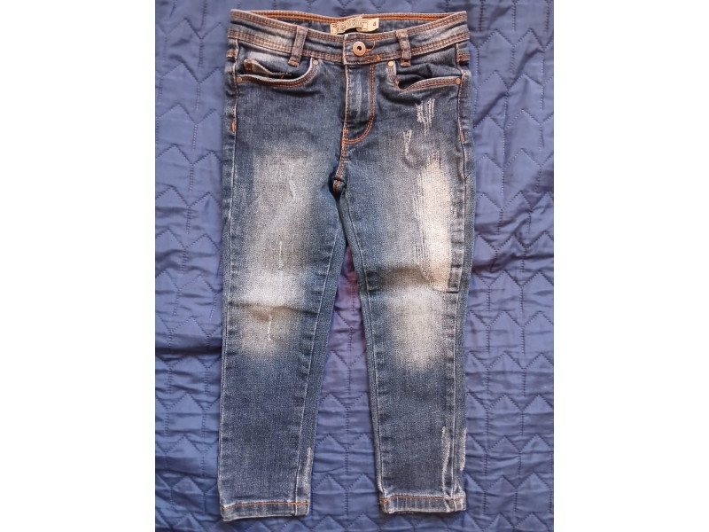 Denim teksas isfazonirane teksas farmerke, 104-110