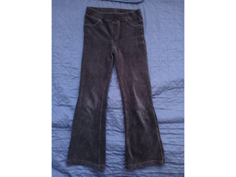OVS teget somotske pantalone-trenerka-zvoncare,7-8