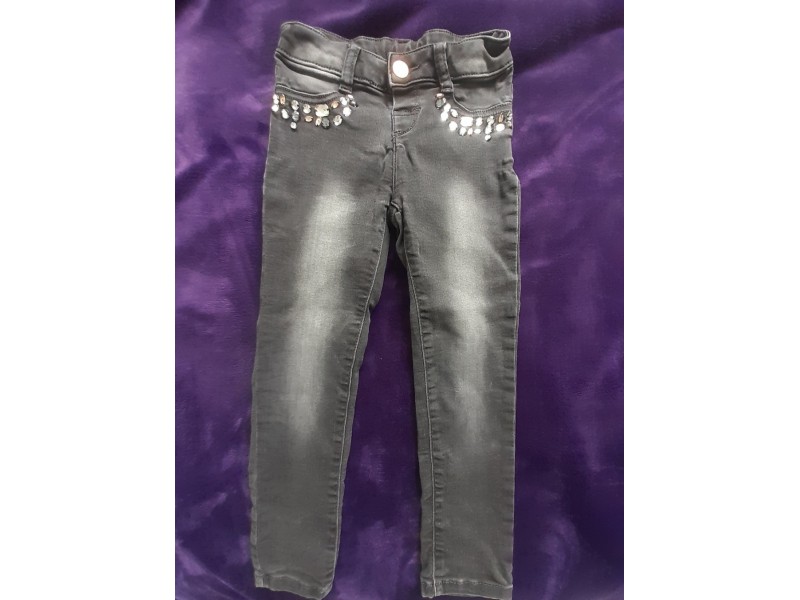 LCW sive pantalone sa ukrasnim kamencicima, 104