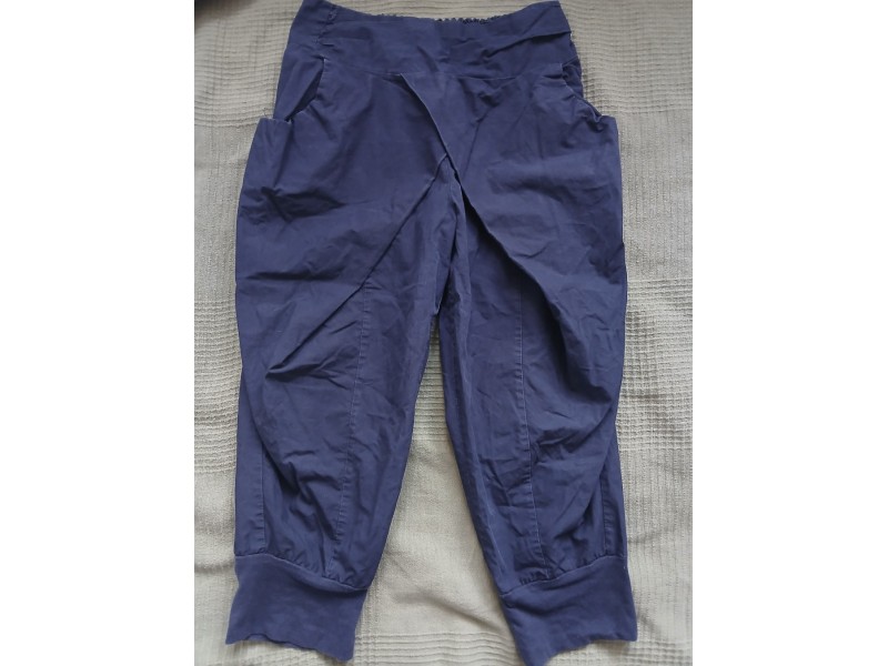 Calliope pamucne pantalone do kolena na preklop, S