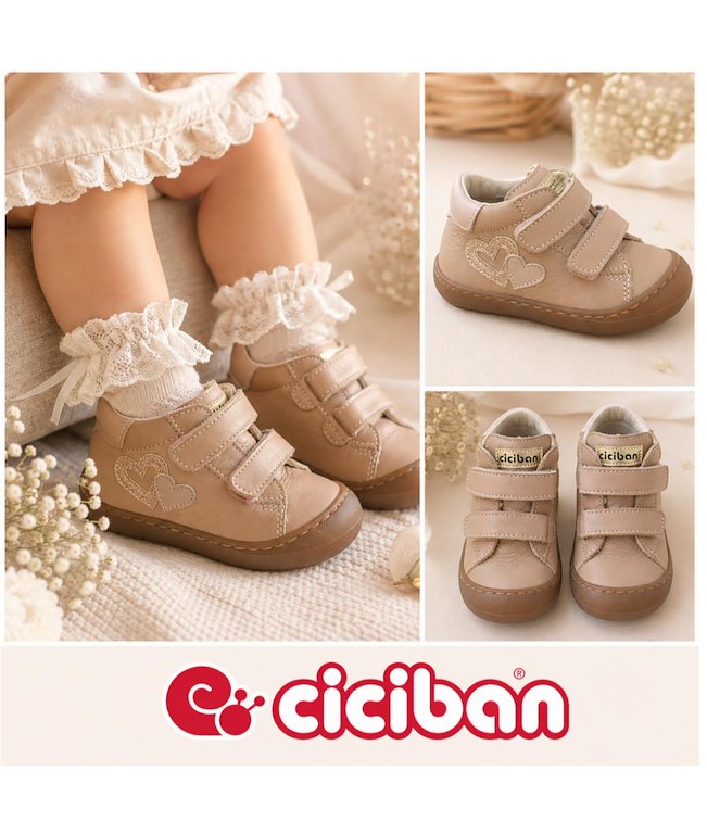 CICIBAN DEČIJE CIPELE - BUGGY / ROSA