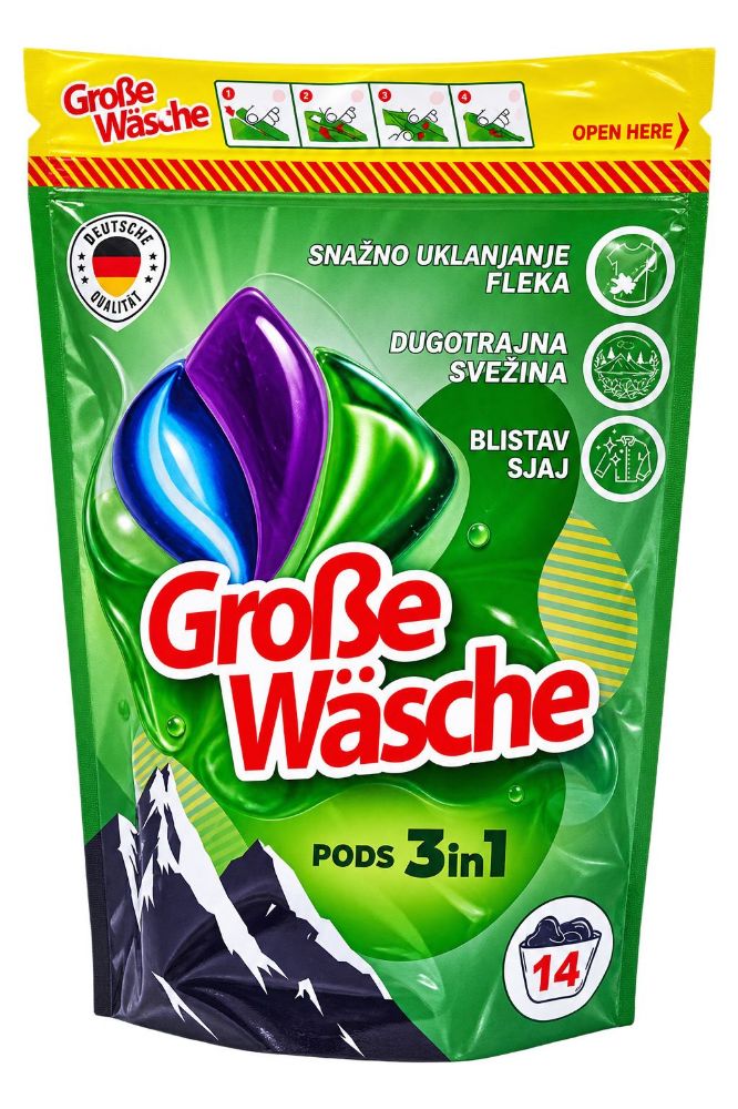 Kapsule za pranje odeće 3u1 14kom.