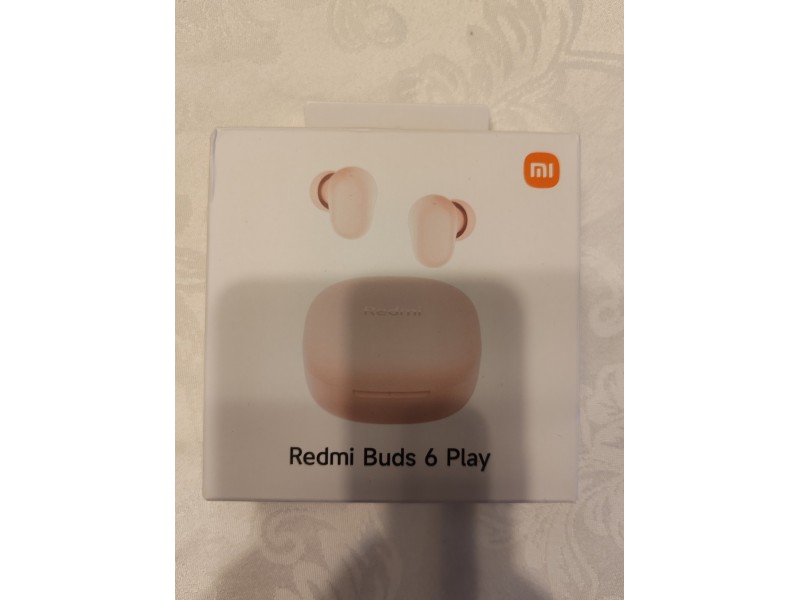 REDMI BUDS 6 PLAY ROZI (NOVO)