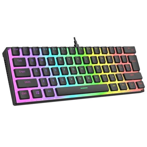 RAMPAGE Gaming Tastatura žična RADIANT K11 RGB mehanička crveni switch 38971