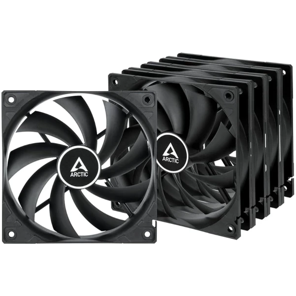 Ventilatori ARCTIC F12 Value Pack black 5 kom (120*120*25)