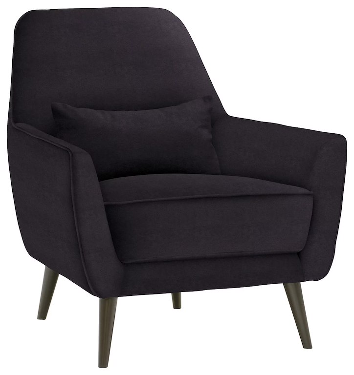 Carryhome FOTELJA 77/86/80 cm , tamnosiva