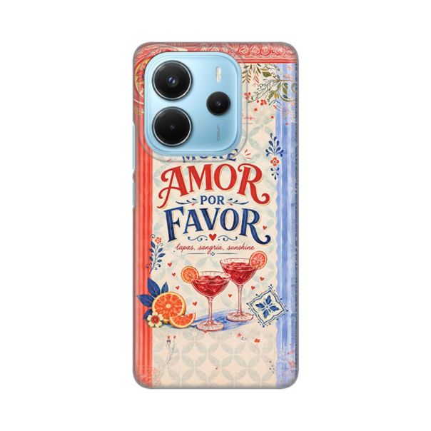 Maska za Xiaomi Redmi Note 14 4G (SRB) Summer in Spain Silikonska Print Skin