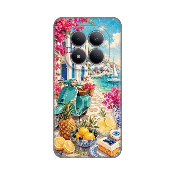 Maska za Xiaomi Redmi Note 15 Pro 5G Summer in Greece Silikonska Print Skin