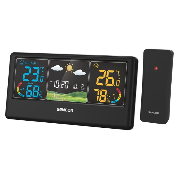 Smart meteorološka stanica SENCOR SWS 4100 B crna