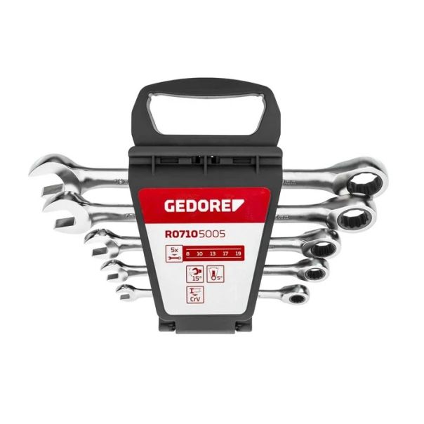 GEDORE Red Set vil-ok ključeva sa račnom 8-19mm 5del.