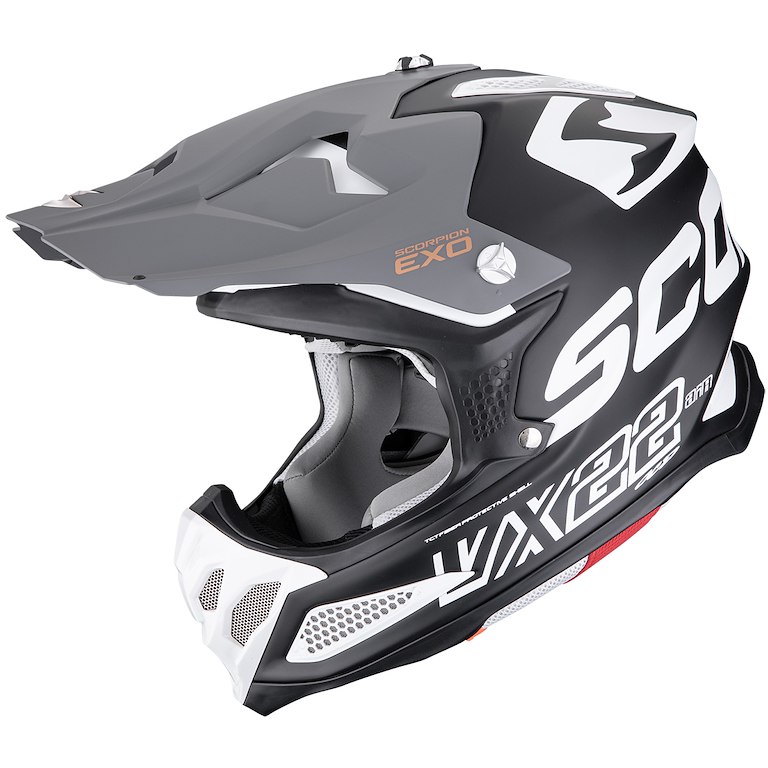 VX-22 AIR UPDOWN Matt Black-White-Grey