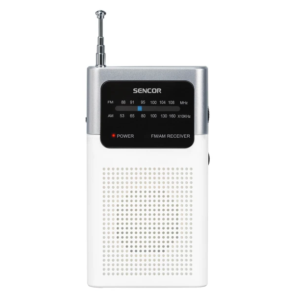 Prenosni radio Sencor SRD 1100 W Tranzistor AM/FM
