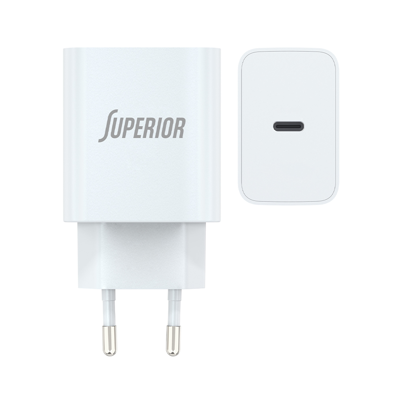 PUNJAČ BEZ KABLA SUPERIOR SU-4500 45W BELI P1166 *TH *SR