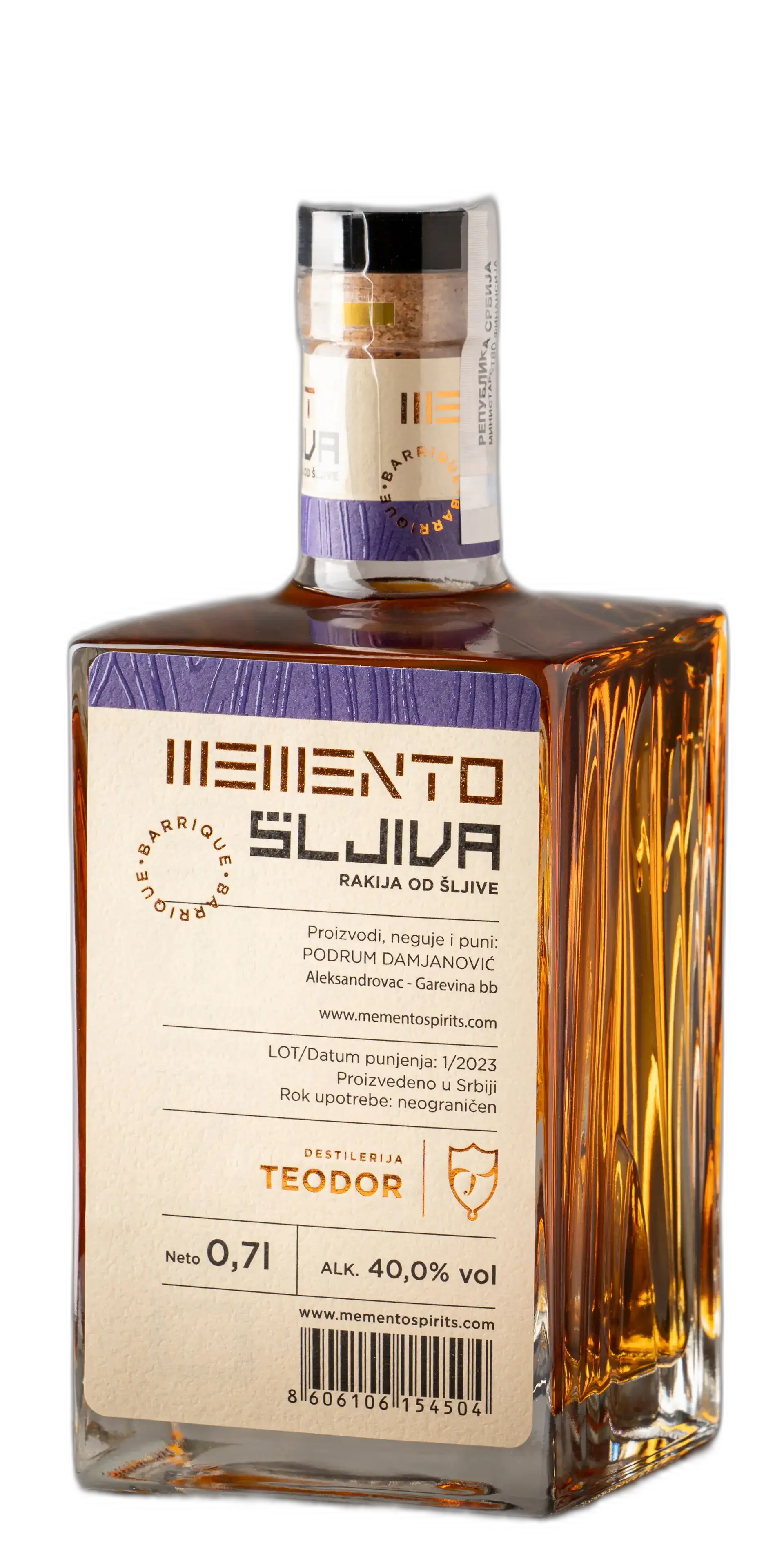 Šljiva Memento 0.7 l