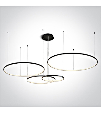 Svetiljka Ringo 4 LED 48W 3550lm 840 Dimm 230V IP20 crna
TRIAC, prečnik 400mm, 600mm, 800mm, 1000mm