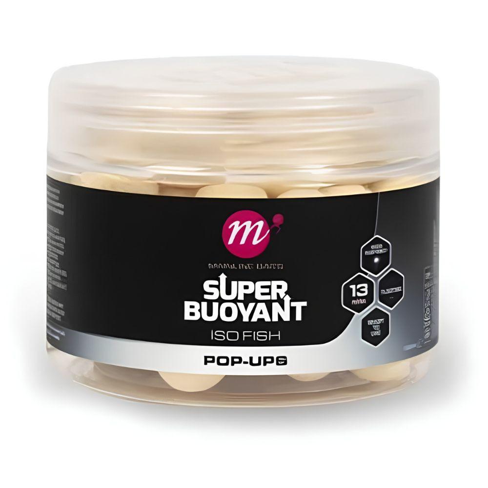 ISO FISH SUPER BUOYANT POP-UPS - 13mm - WHITE (M21095)