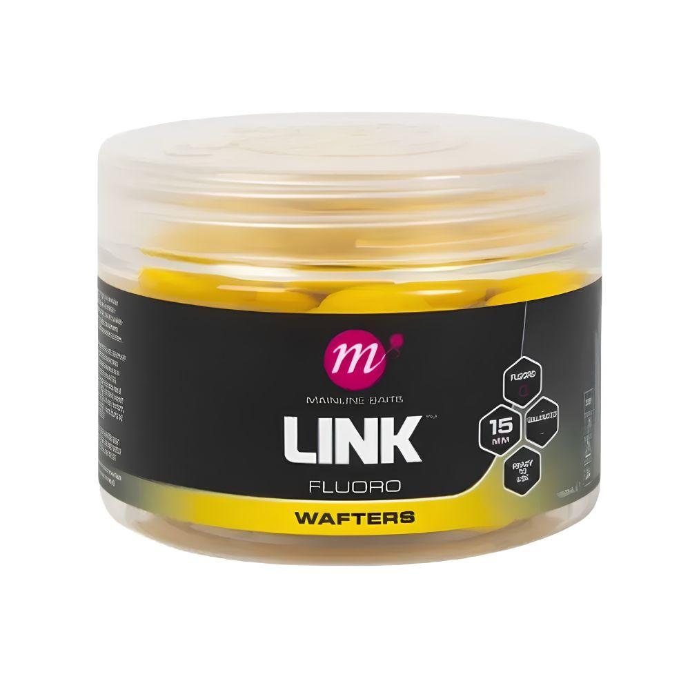 LINK FLUORO WAFTERS - 15mm - YELLOW (M44011)
