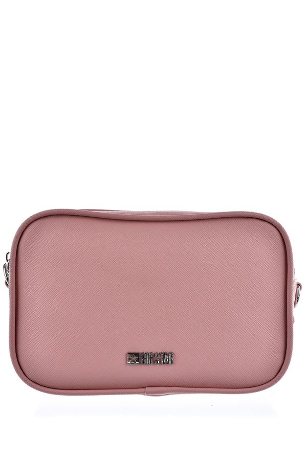 LEATHER BAG MESSENGER BIG STAR LL574113 PINK