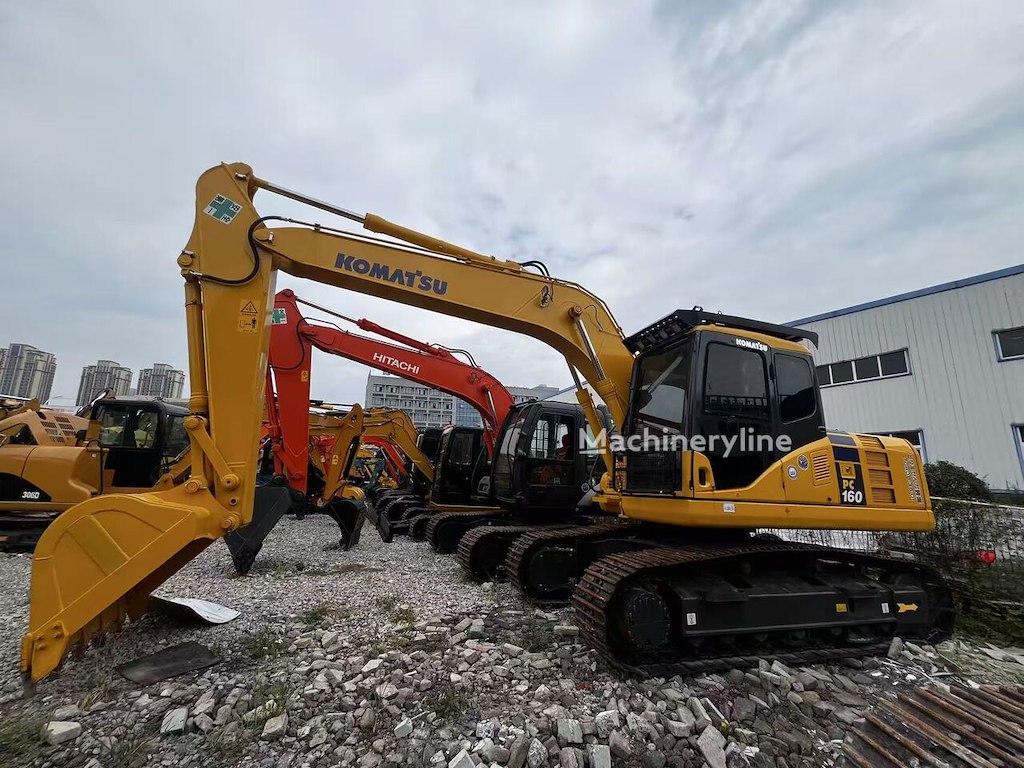 Komatsu PC160 bager guseničar