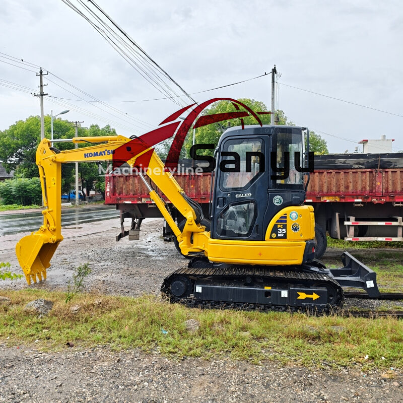 Komatsu PC35MR mini bager