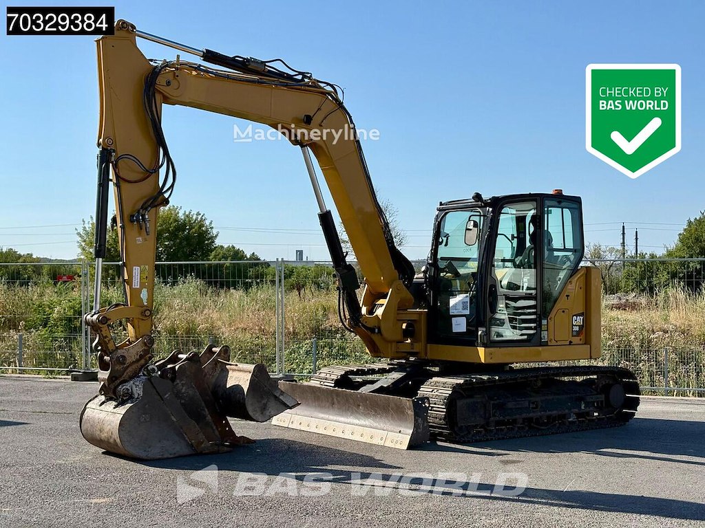 Caterpillar 308 CR A/C - 3 Buckets midi bager
