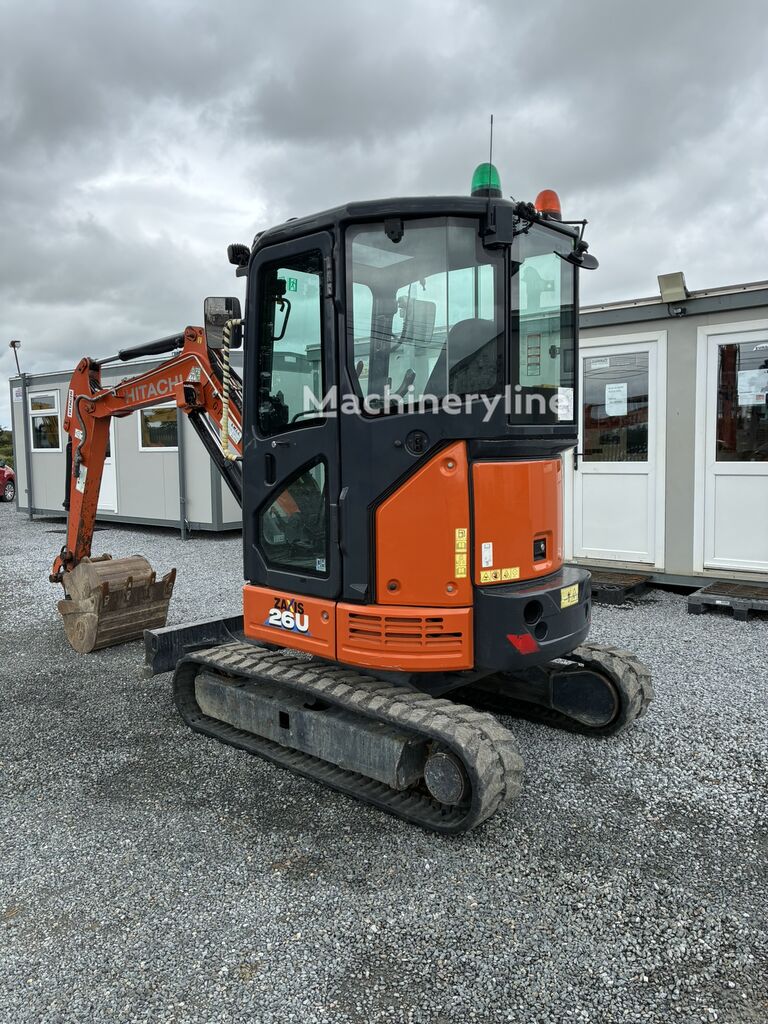 Hitachi ZX26 mini bager