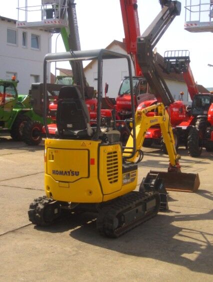 Komatsu PC 14 R - 3HS * 2x Löffel * * Vorführm. * mini bager