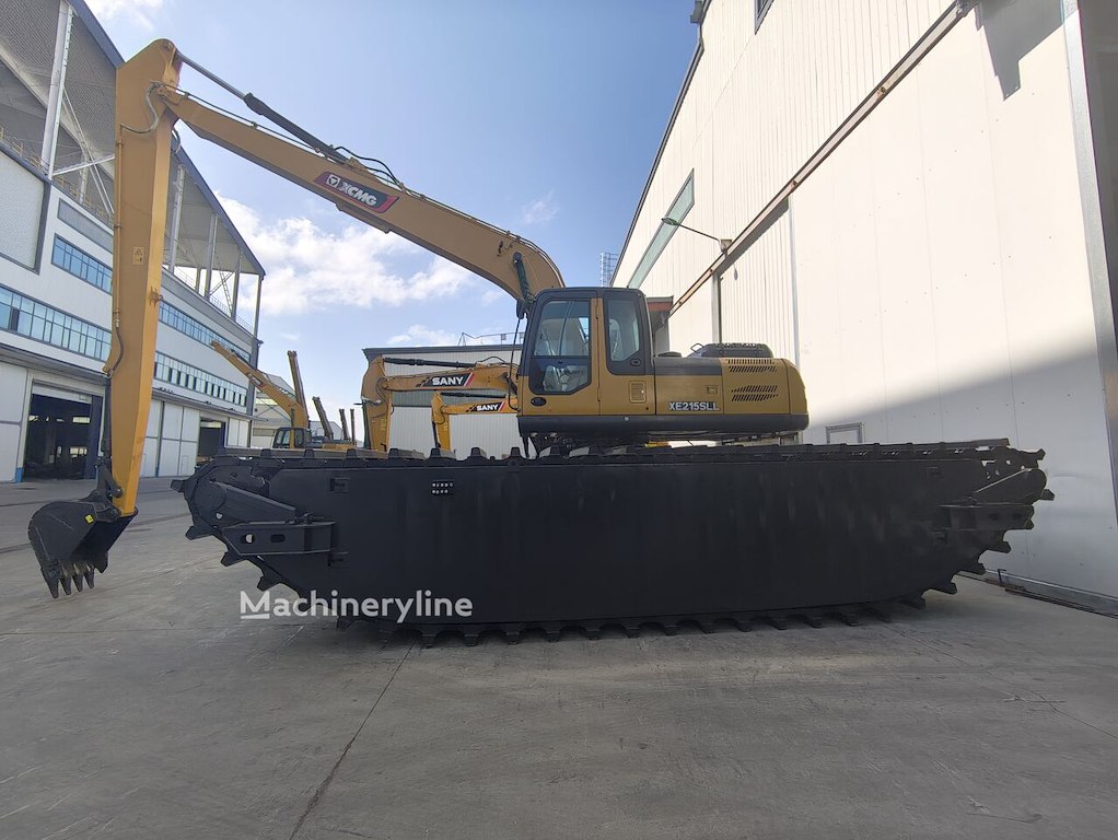 Novi XCMG XE215SLL bager amfibija