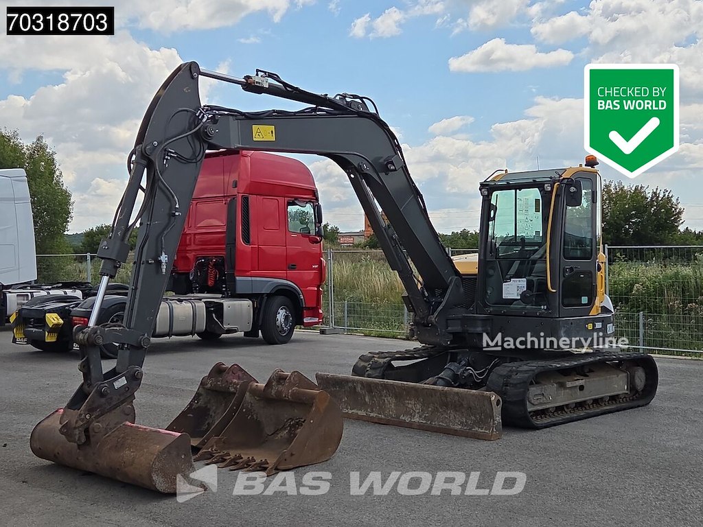Volvo ECR88 D A/C - 3 Buckets midi bager