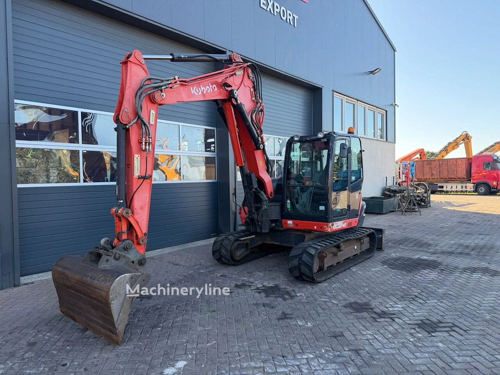 Kubota KX080-4 mini bager
