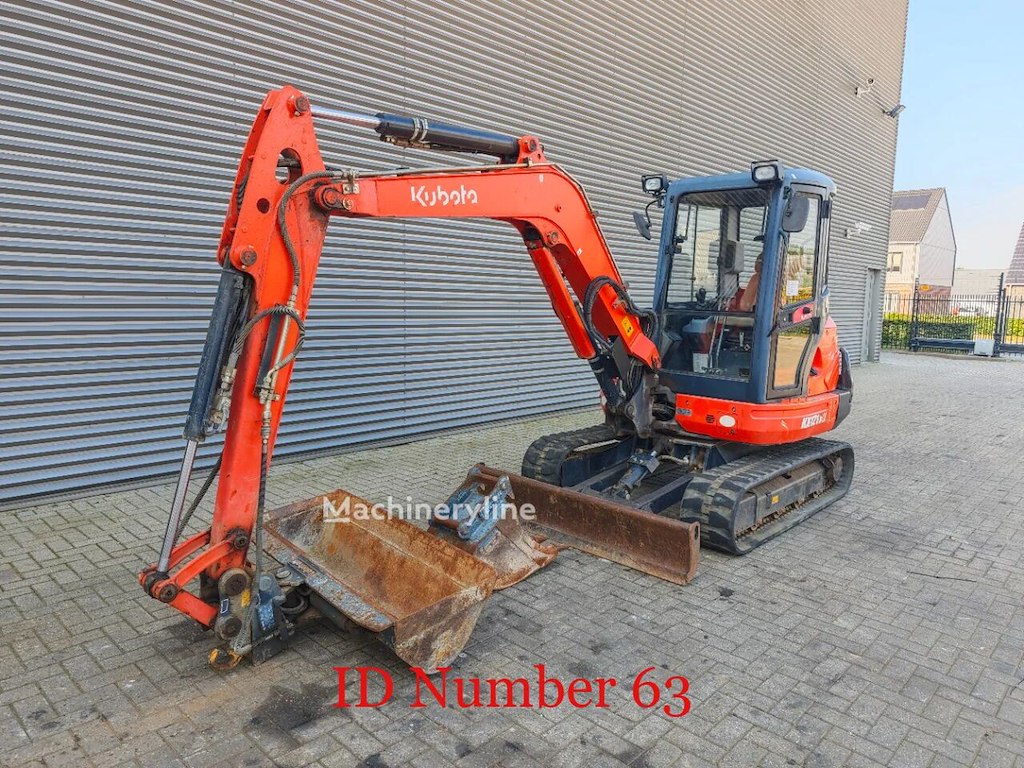 Kubota KX 121-3 2 Buckets 2 Pieces! mini bager