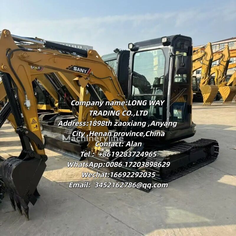 Sany SY26U mini bager