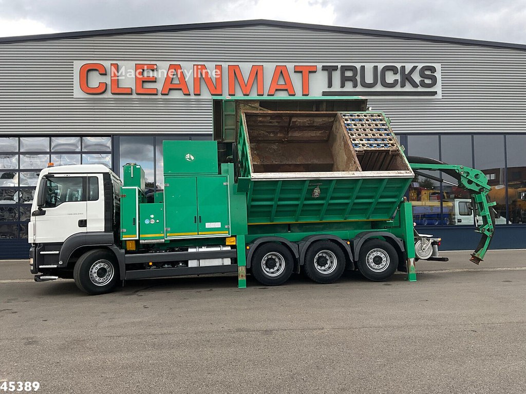 MAN TGS 35.540 8x4 MTS Saugbagger vakum bager