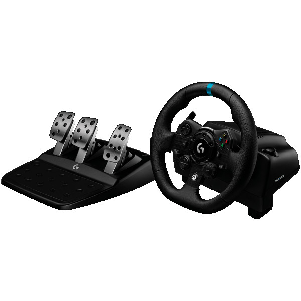 LOGITECH G923 Racing Wheel and Pedals for PS4 and PC - USB - PLUGC - EMEA - EU ( 941-000149 )