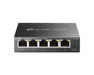 TP-LINK TL-SG105E Gigabit/5x RJ45/10/100/1000Mbps/eSm Switch