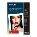 EPSON Arhivski Mat Papir DIN A3+, 50 listova – C13S041340