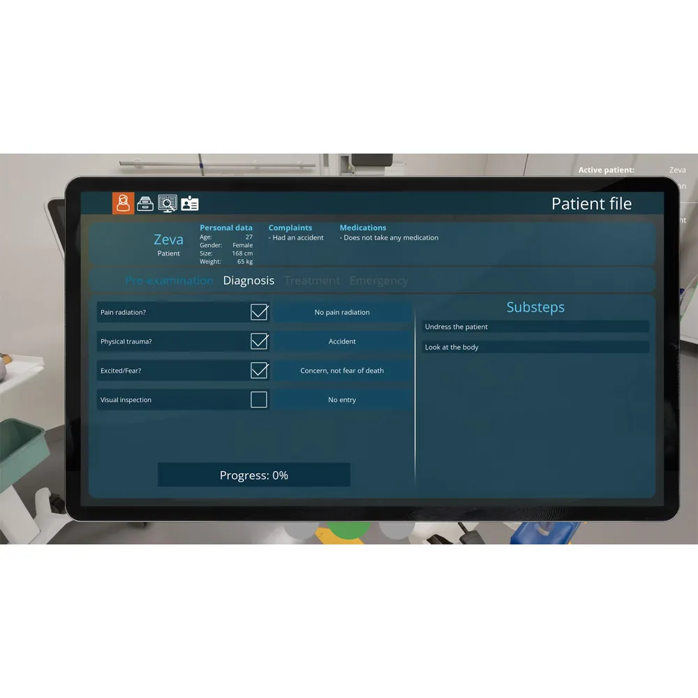 PS5 Emergency Room Simulator