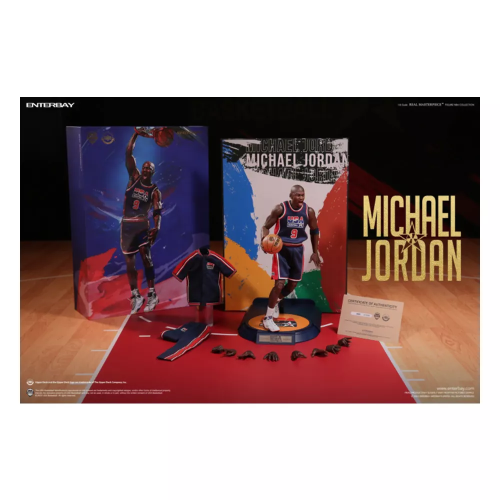 NBA Collection Masterpiece Action Figure 1/6 Michael Jordan I'm Back Edition Limited (30 cm)