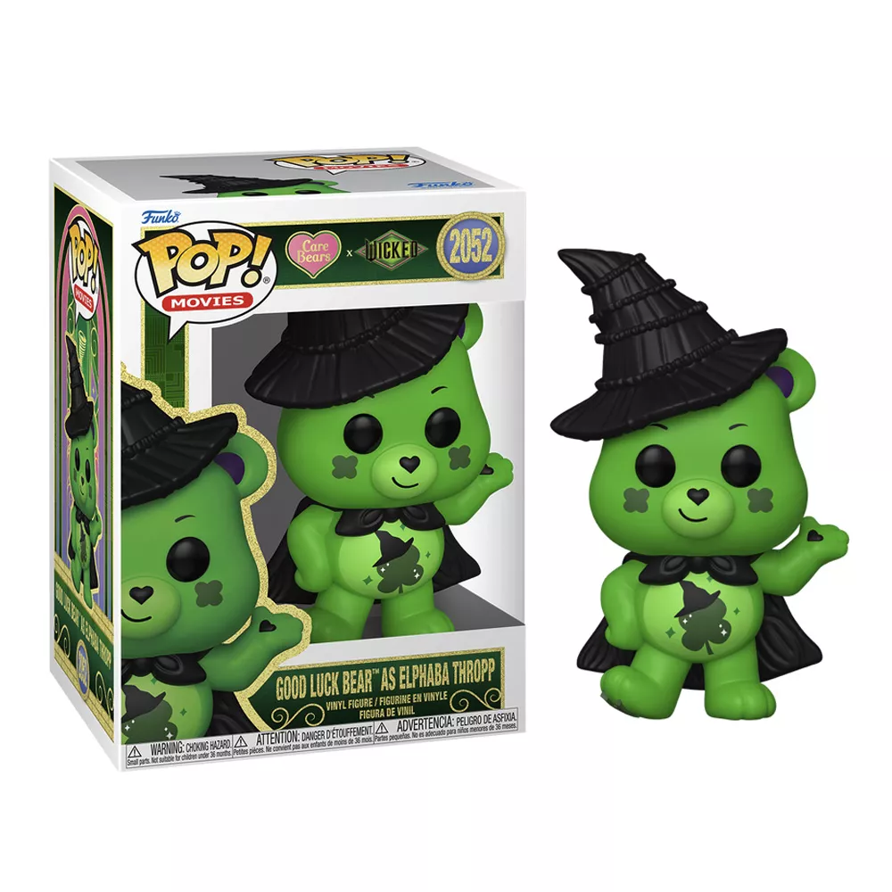 Funko POP! Movies: Care Bears x Wicked - Good Luck Bear As Elphaba