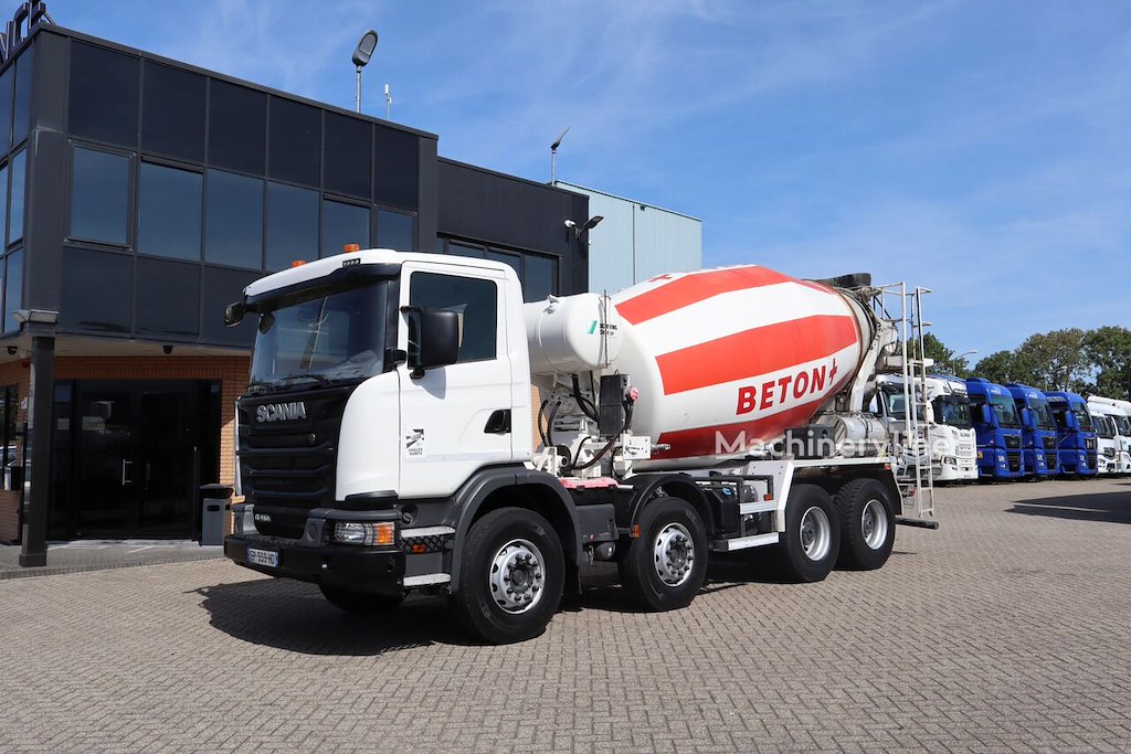 Stetter na šasiji Scania P410 kamion s mešalicom za beton