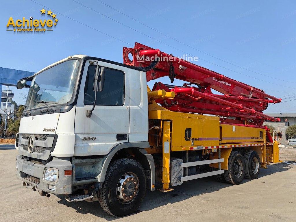 Putzmeister M36-4Z na šasiji Mercedes-Benz Actros 3341 pumpa za beton