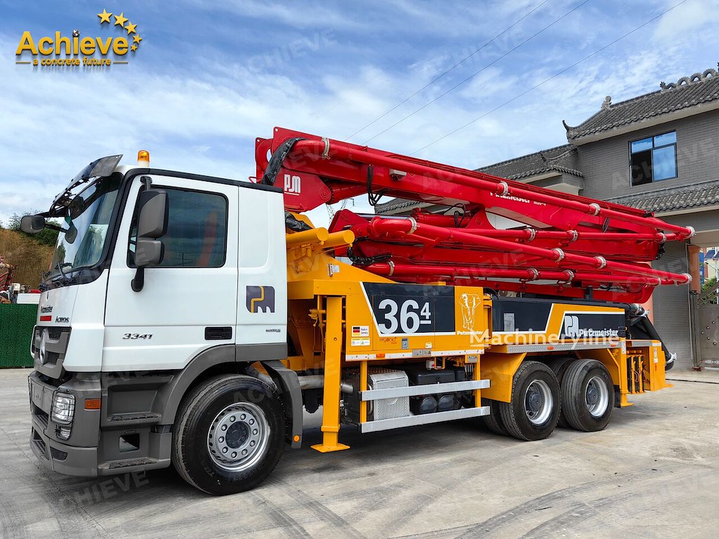 Putzmeister M36-4Z na šasiji Mercedes-Benz Actros 3341 pumpa za beton