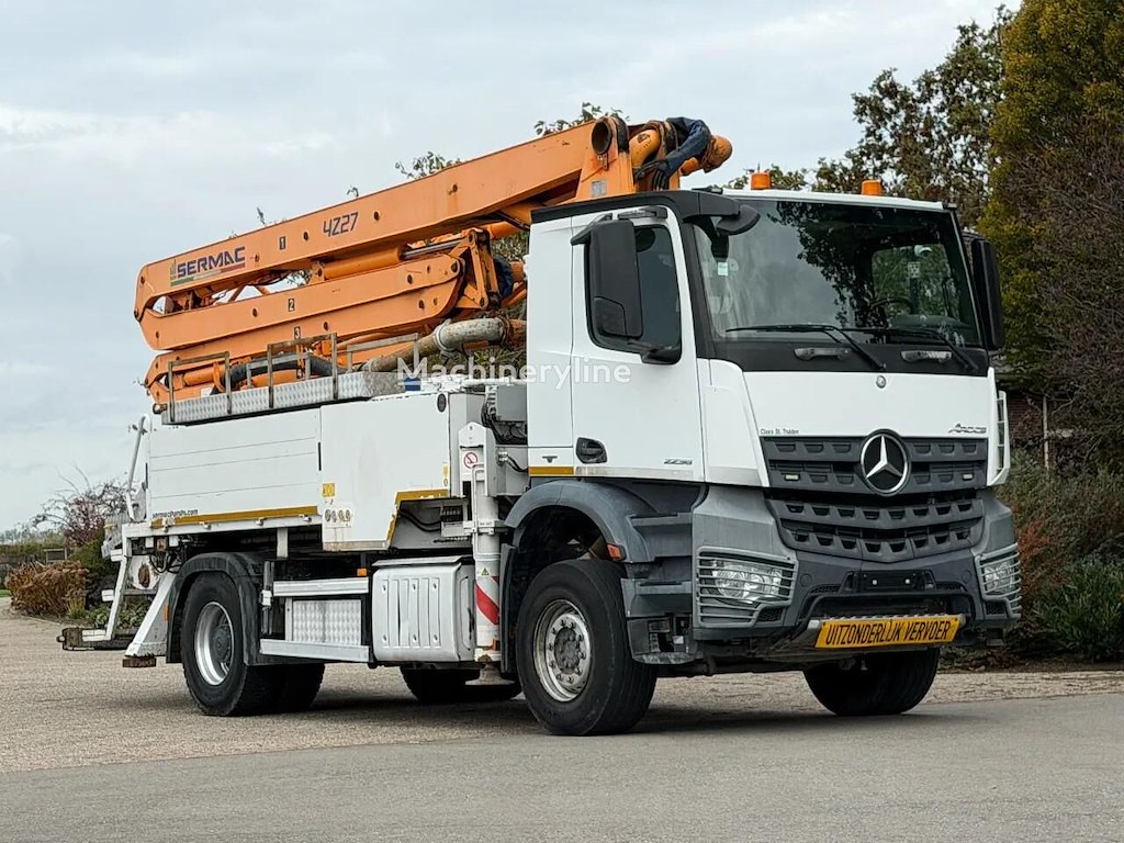 Mercedes-Benz Arocs 2236 PUMI/BETONPOMP!!BETONPUMPE 2017!!SERMAC 4Z27!! only 8 pumpa za beton