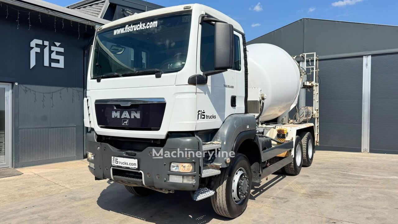 Stetter na šasiji MAN TGS 26.400 kamion s mešalicom za beton